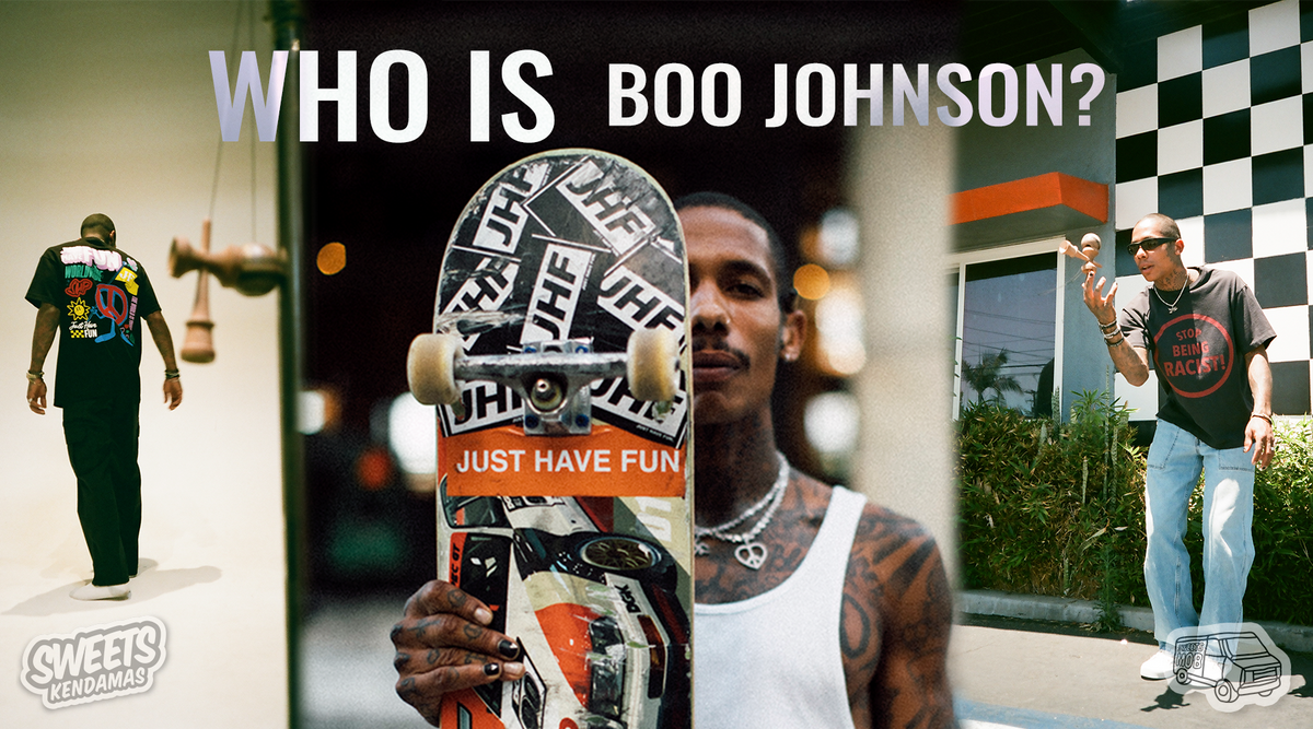 Who is Boo Johnson? Kendama X Skateboarding - Sweets Mob – Sweets Kendamas