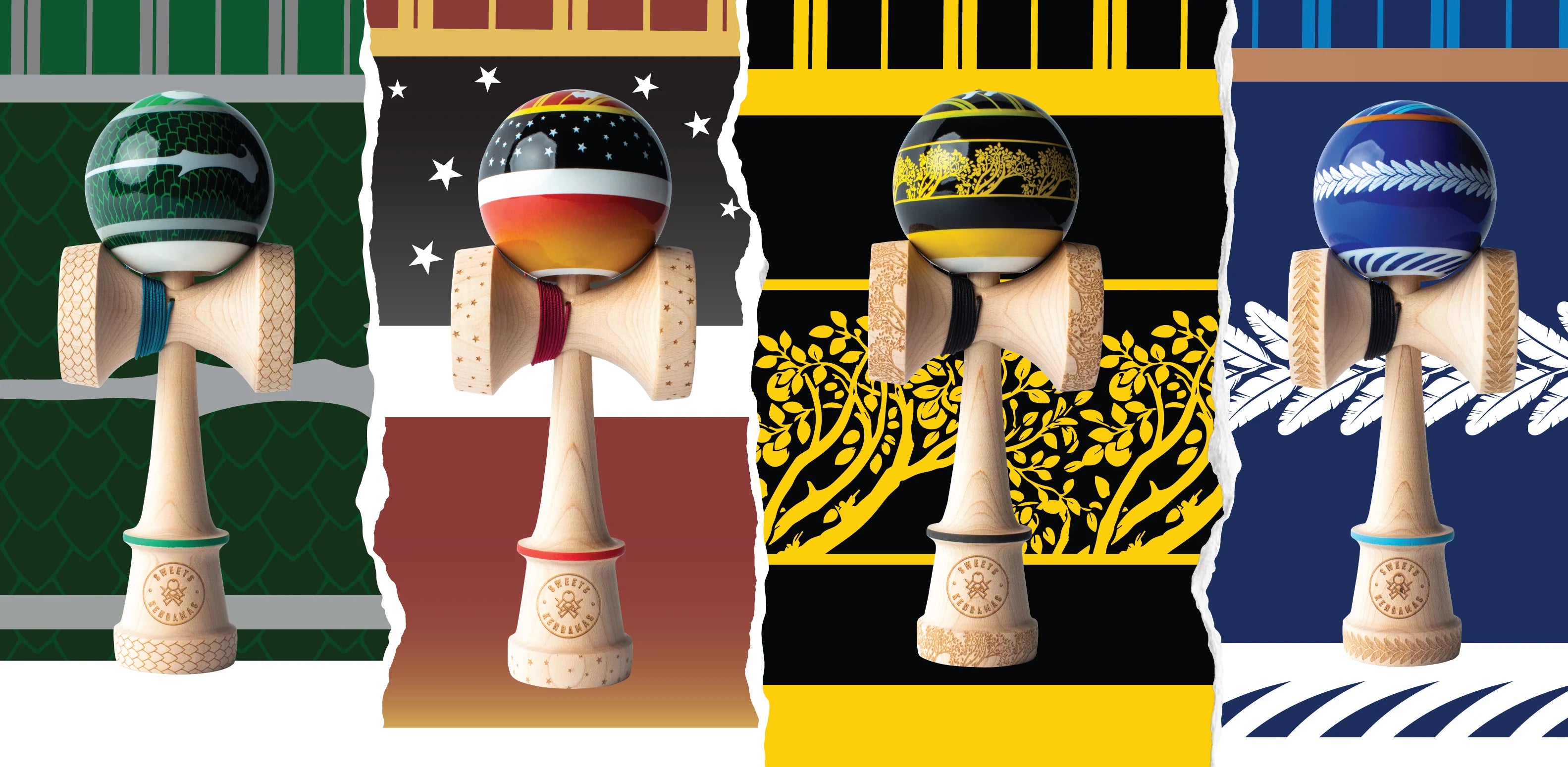 SWEETS LAB - V35 - MAGICAL HOUSES – Sweets Kendamas