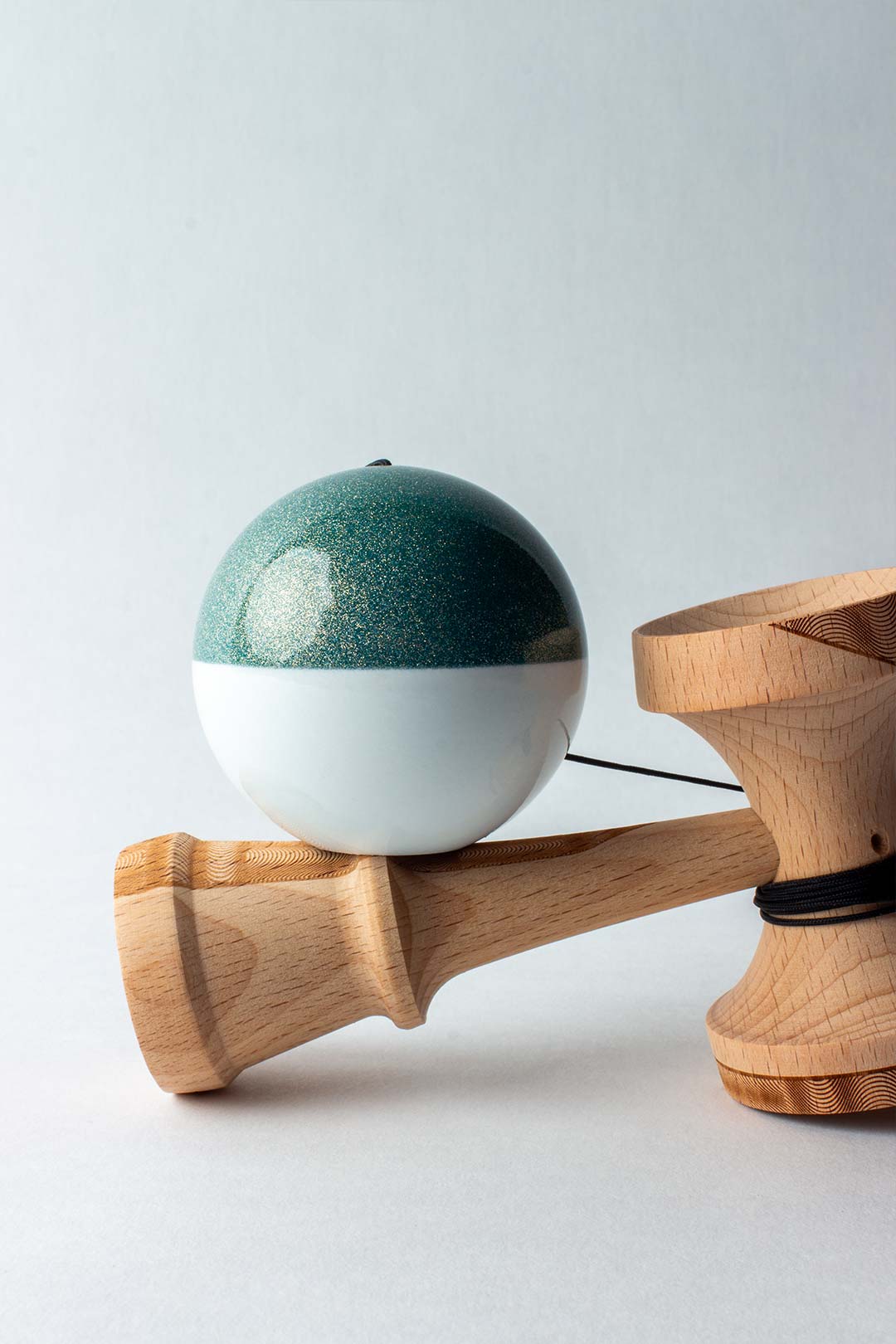 DISCO BOBBER - TEAL - BROKEN SHAPE – Sweets Kendamas