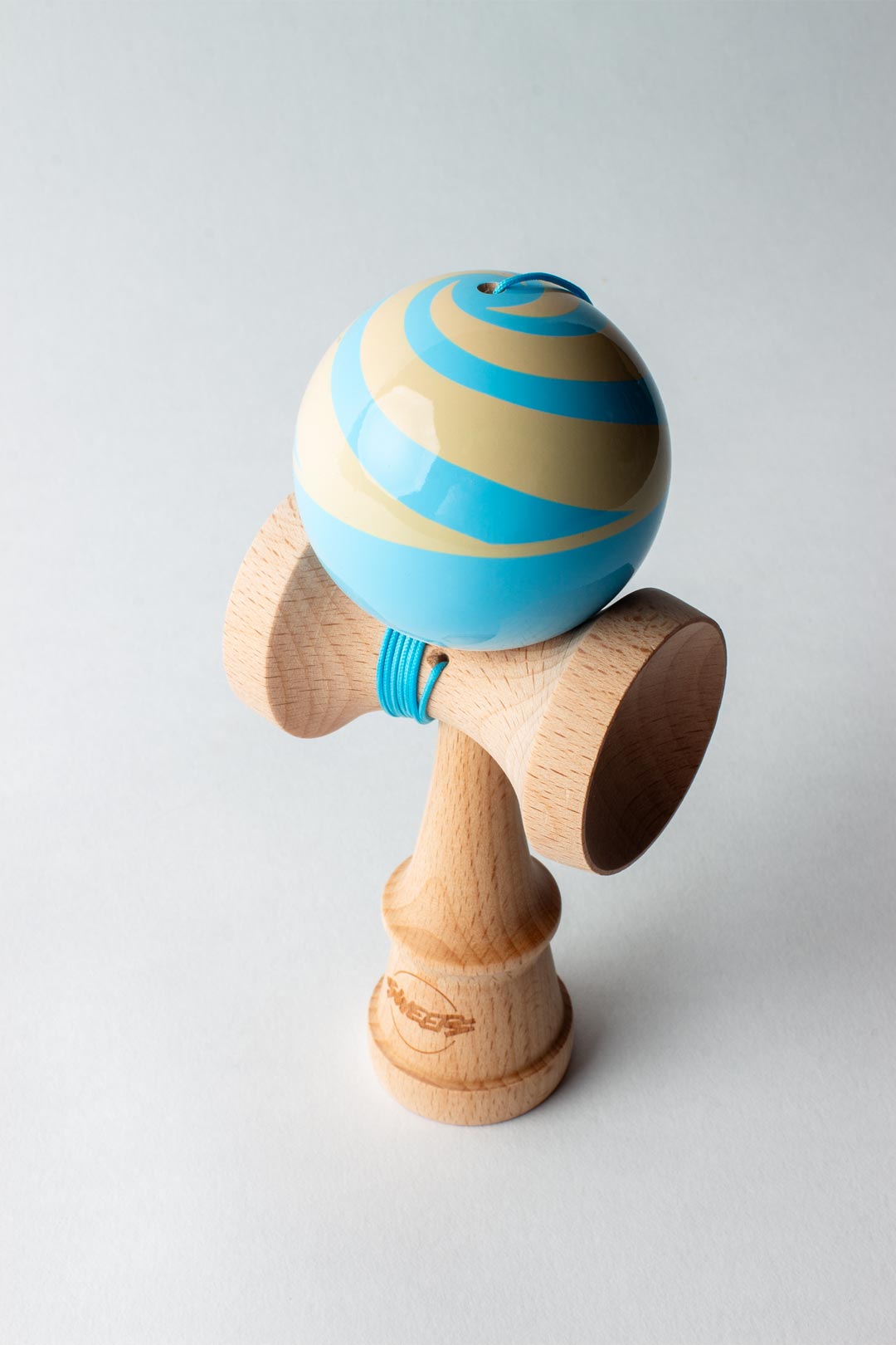 SWEETS MINI - SWIRL - WATER – Sweets Kendamas