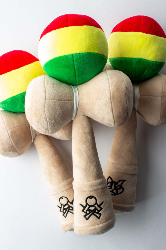 SWEETS x DWI - KENDAMA PLUSHIE - OG RASTA – Sweets Kendamas