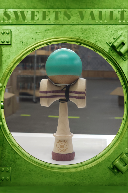 VAULT DOTD - TEAL SPHEAL – Sweets Kendamas